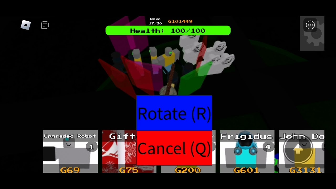 Insane mode with trol tower | tower defense but bad - YouTube