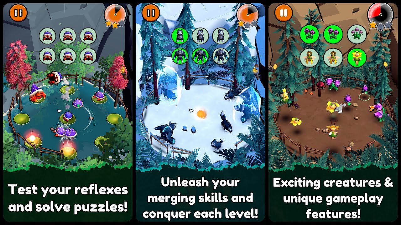 Merge Circle Game Android Gameplay - YouTube