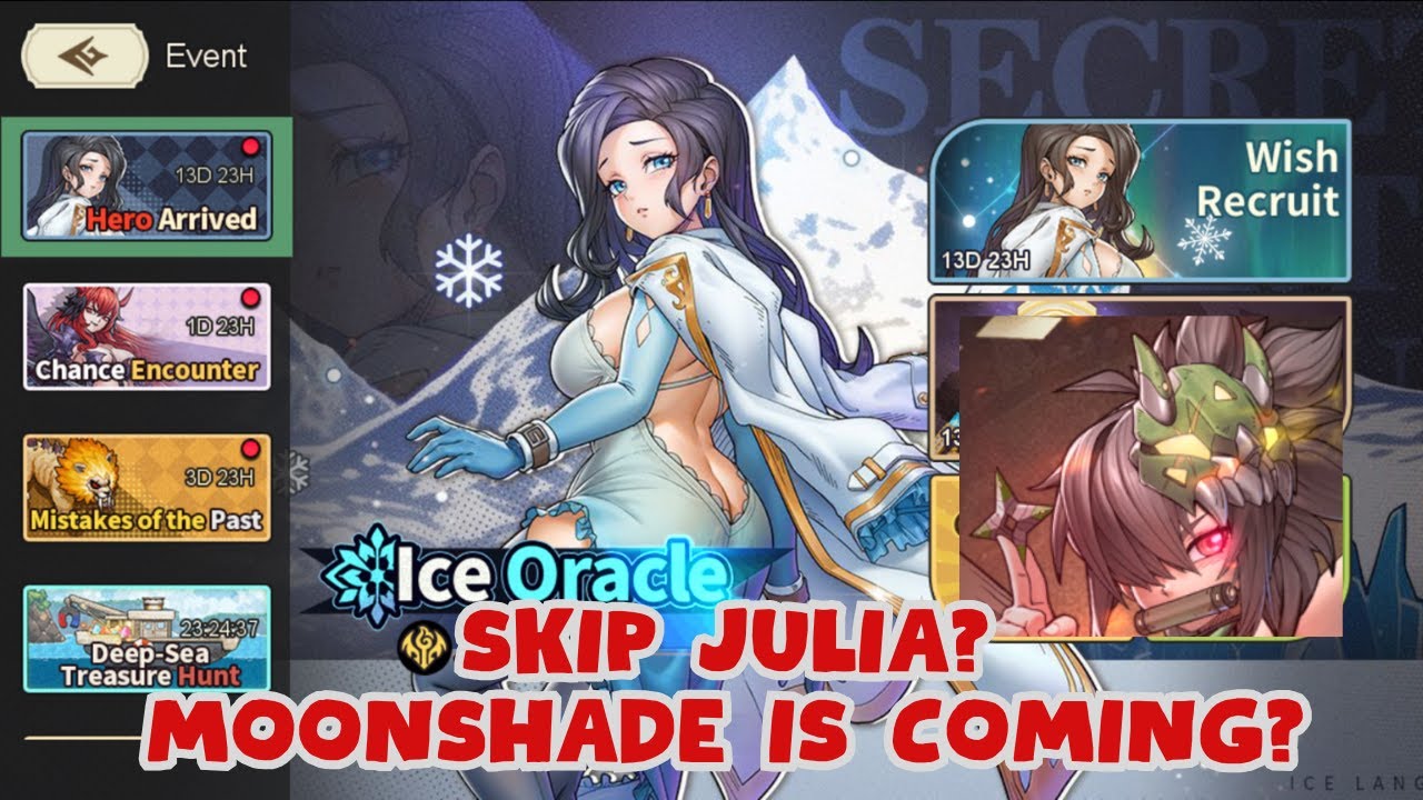 [Realms of Pixel] ICE ORACLE JULIA RERUN - IS SHE STILL WORTH IT? SAVE FOR MOONSHADOW? - YouTube