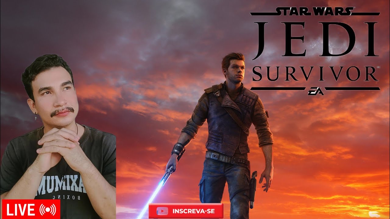 🔴STAR WAR JEDI SURVIVOR🔴 🔴AO VIVO🔴 VAMOS ZERAR SEJAM BEM-VINDO RUMO A ...