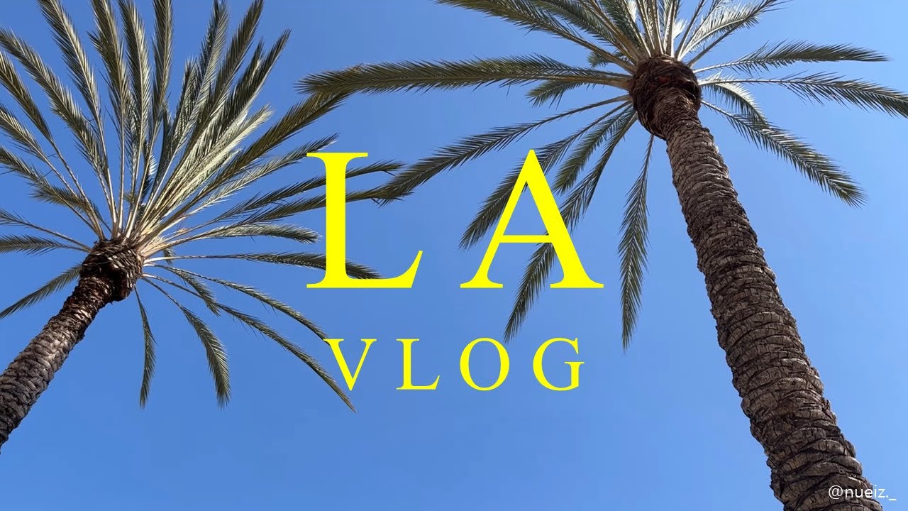 LA VLOG | 드디어 미국으로 출발, 더그로브부터 다운타운까지 LA 시내 정복하기, WEST 프로그램의 시작 - YouTube