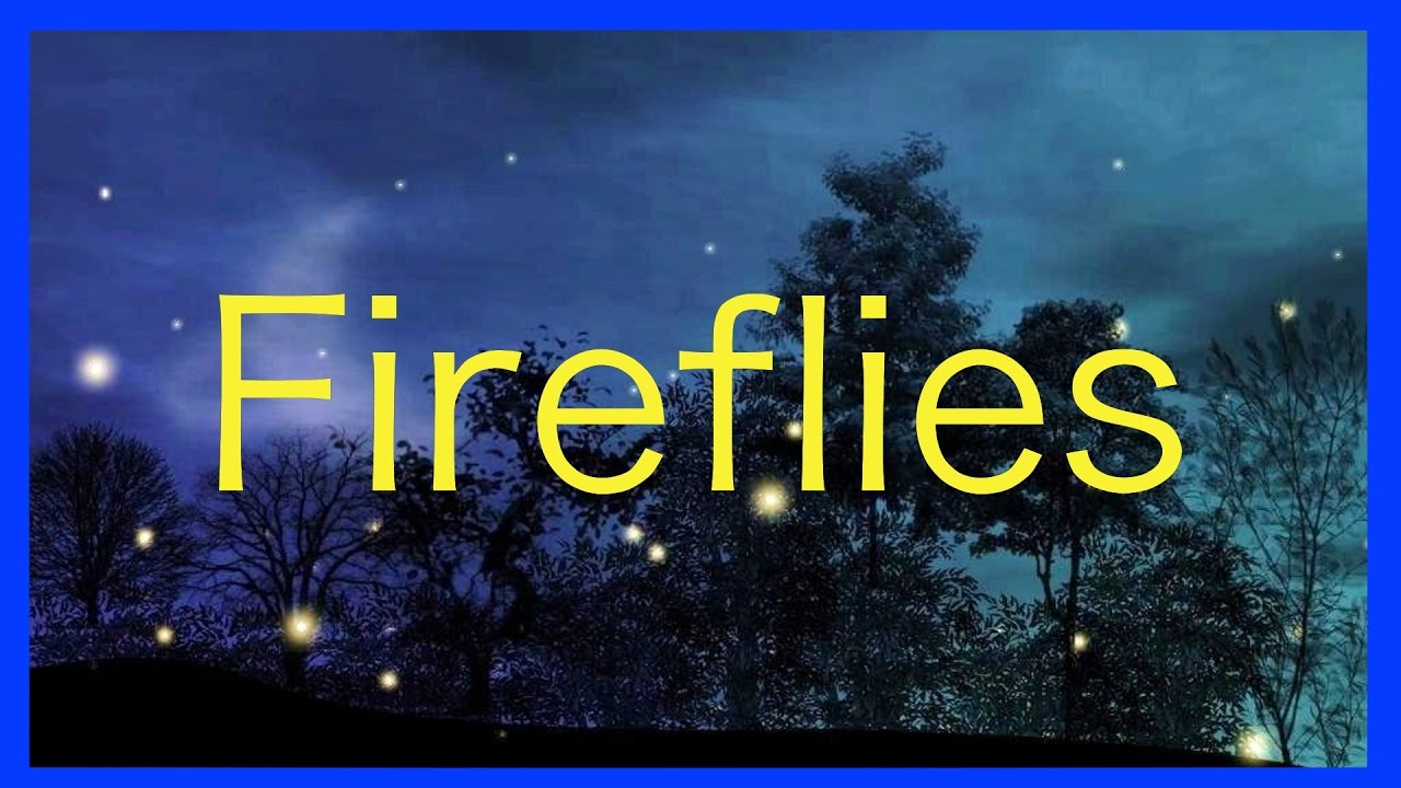 Fireflies by Owl City (cover) (Song-A-Day-April day 1) - YouTube