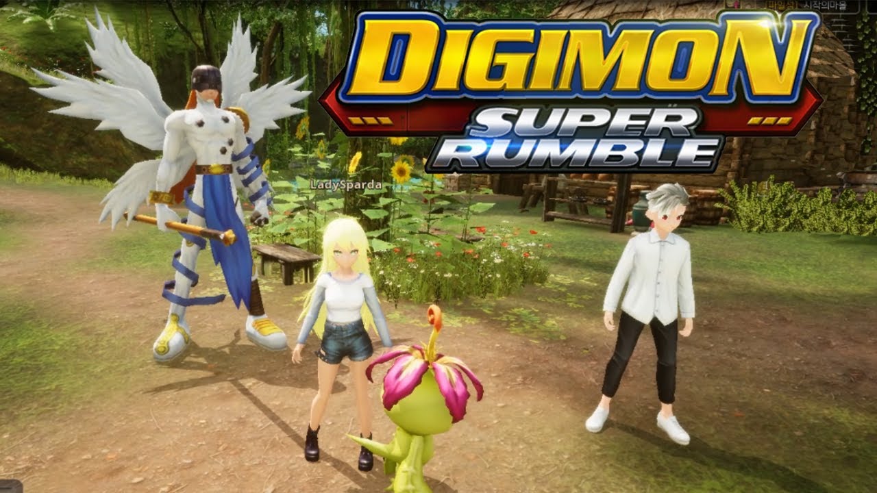 DIGIMON SUPER RUMBLE - dsr - Primeiras impressões - YouTube
