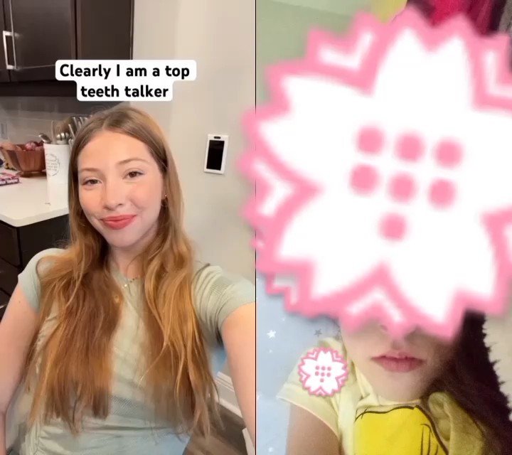 I'm def a top teeth talker (creds to the original video creator) #music ...