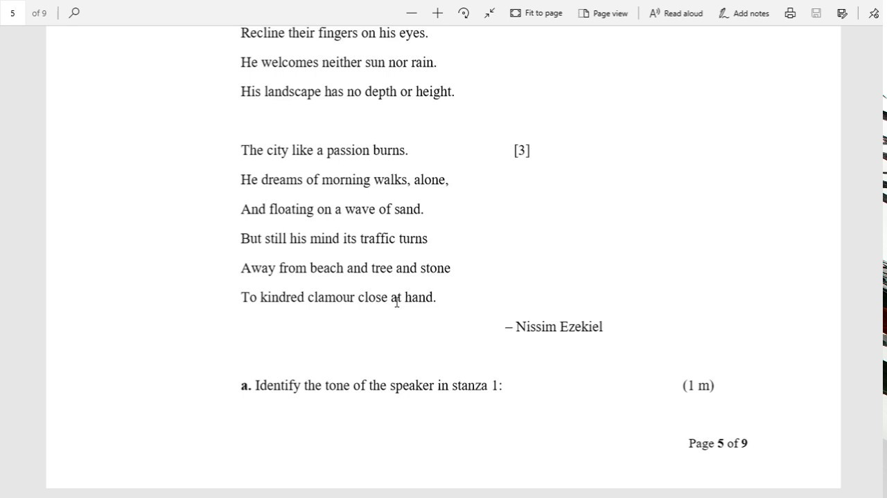 English Language Through Literature Paper B A B A Prog B Com 1st english-language-through-literature-paper-b-a-b-a-prog-b-com-1st