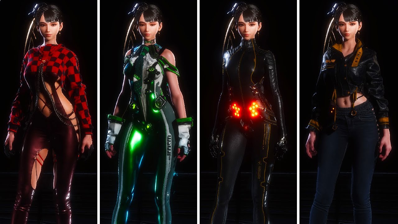 Stellar Blade - All Outfits [Demo] - YouTube