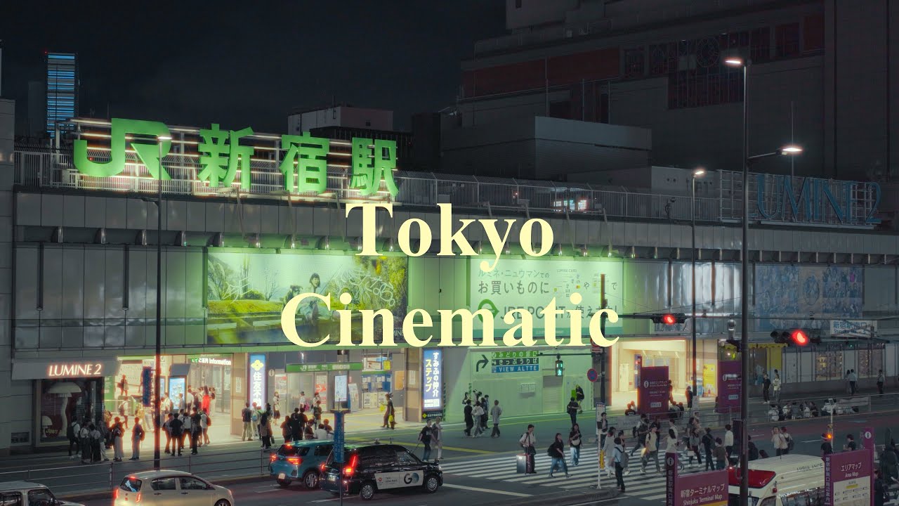 Tokyo Summer Night | 2minutes | Cinematic4K | Film Emulation - YouTube