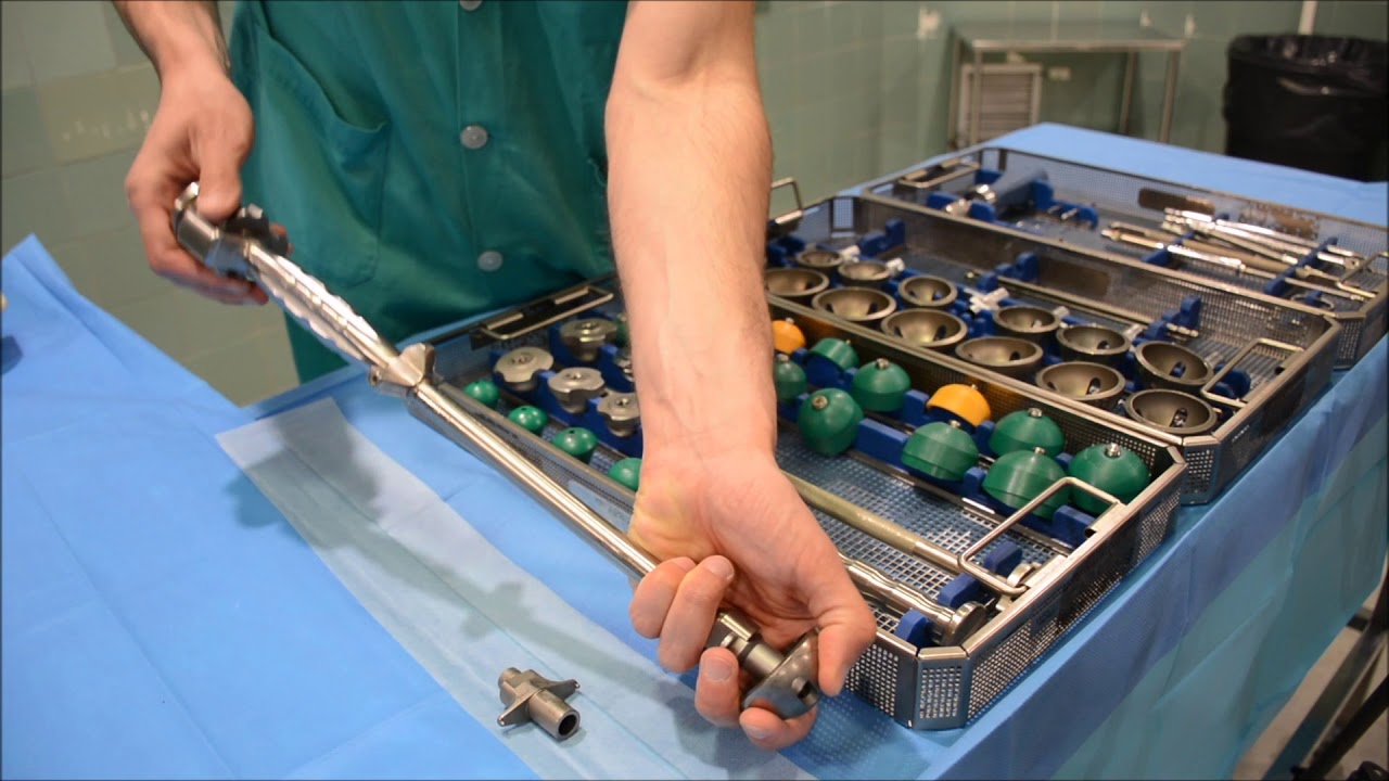 Prótesis total de cadera COTILO PROCOTYL y VÁSTAGO PROFEMUR. Tutorial ...