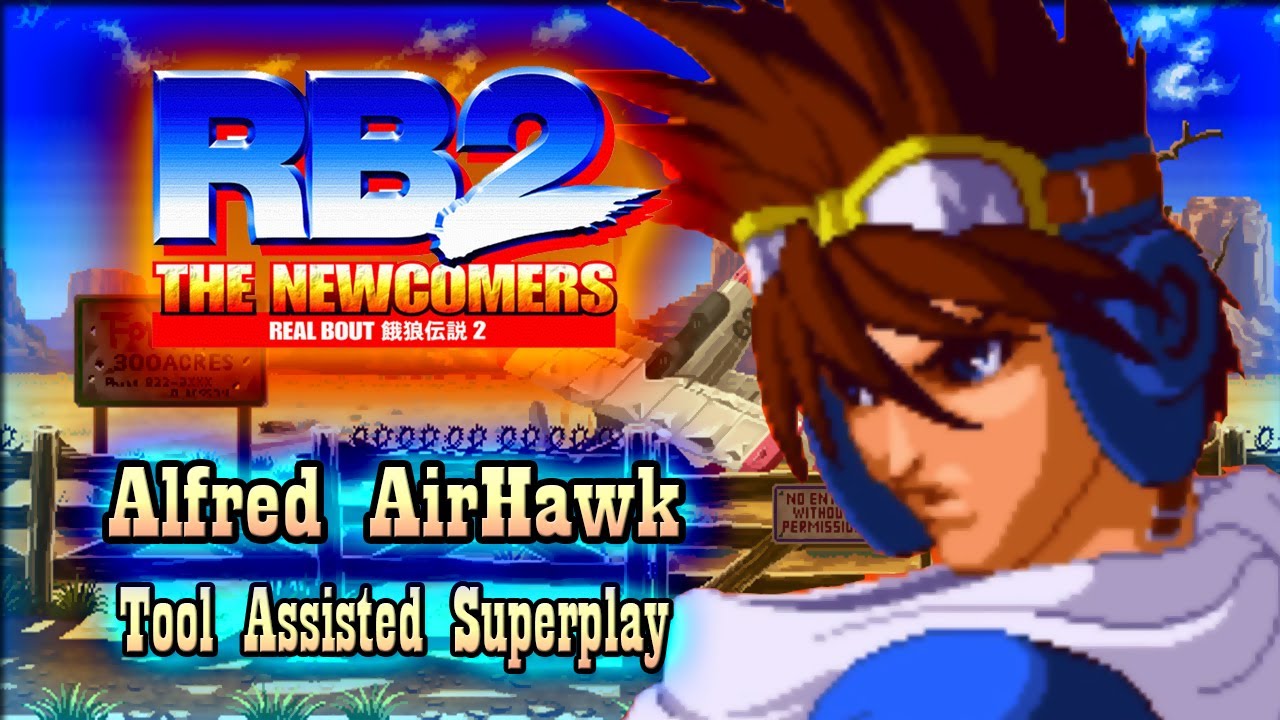 【TAS】REAL BOUT FATAL FURY 2: THE NEW COMERS - ALFRED AIRHAWK (WITH RED ...