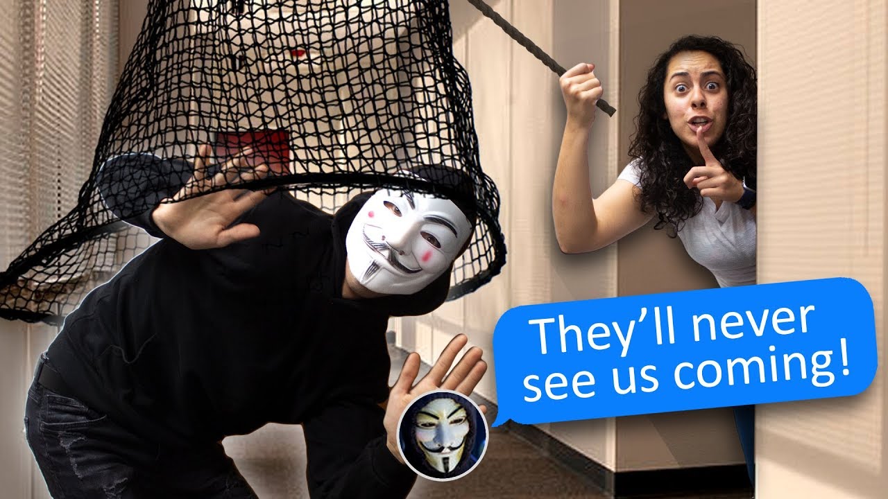 We TRAPPED the Hacker after he TEXTED us secret clues! (Project Zorgo ...