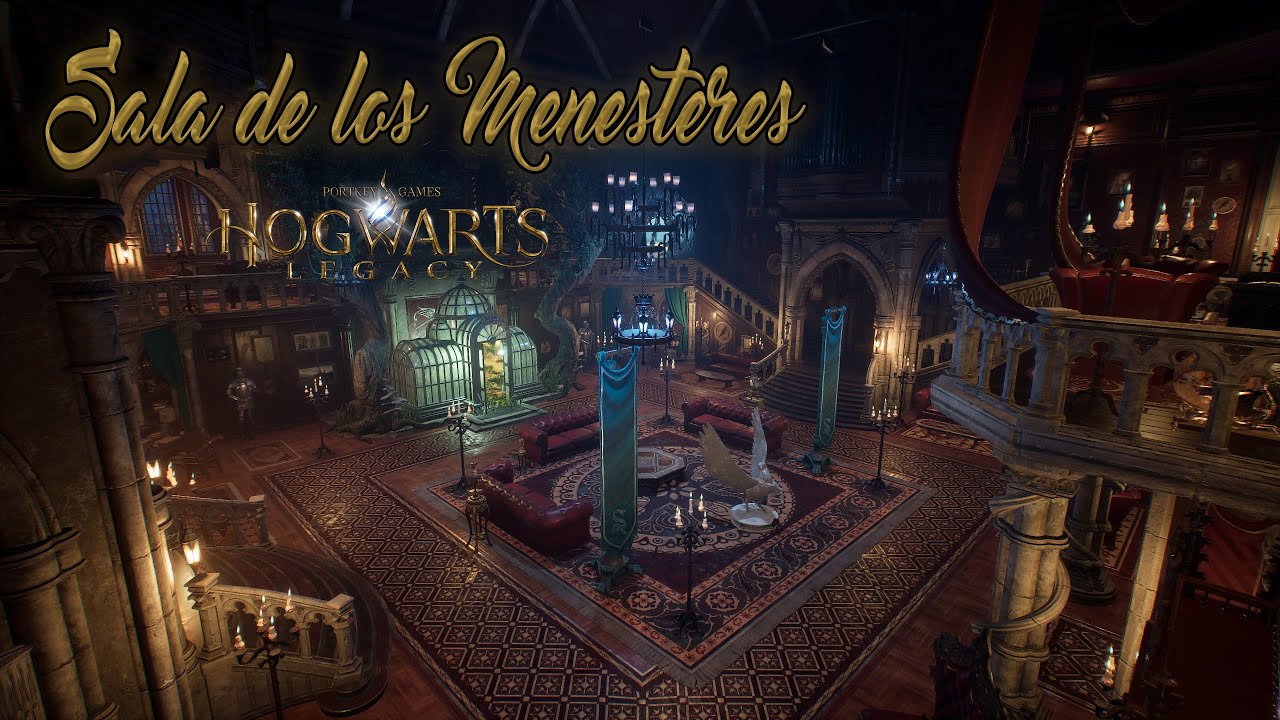 La MEJOR SALA de los MENESTERES | Hogwarts Legacy - YouTube