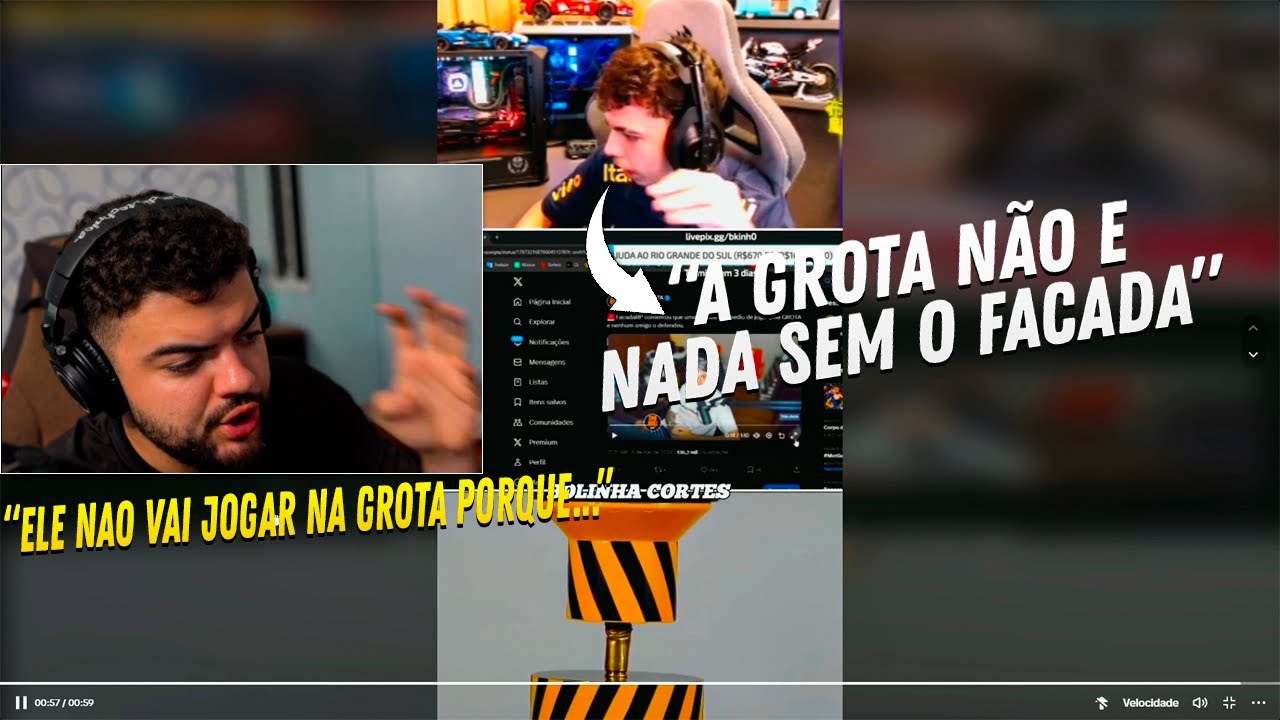LUQUET4 RESPONDE BKINHO😱 E FALA SOBRE O FACADA NÃO PODER JOGAR MAIS NO ...