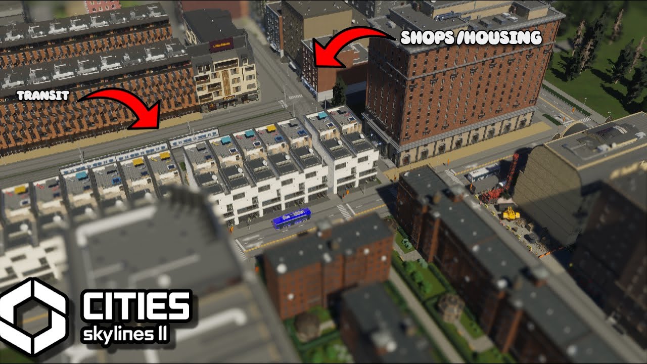 I Built the most walkable alley in | Cities Skylines 2 - YouTube