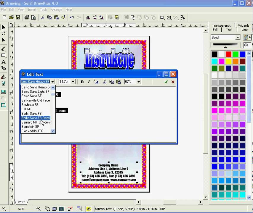 Prvi primer DrawPlus 4.0 - YouTube