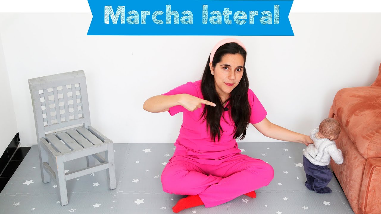 Marcha lateral en bebés - YouTube