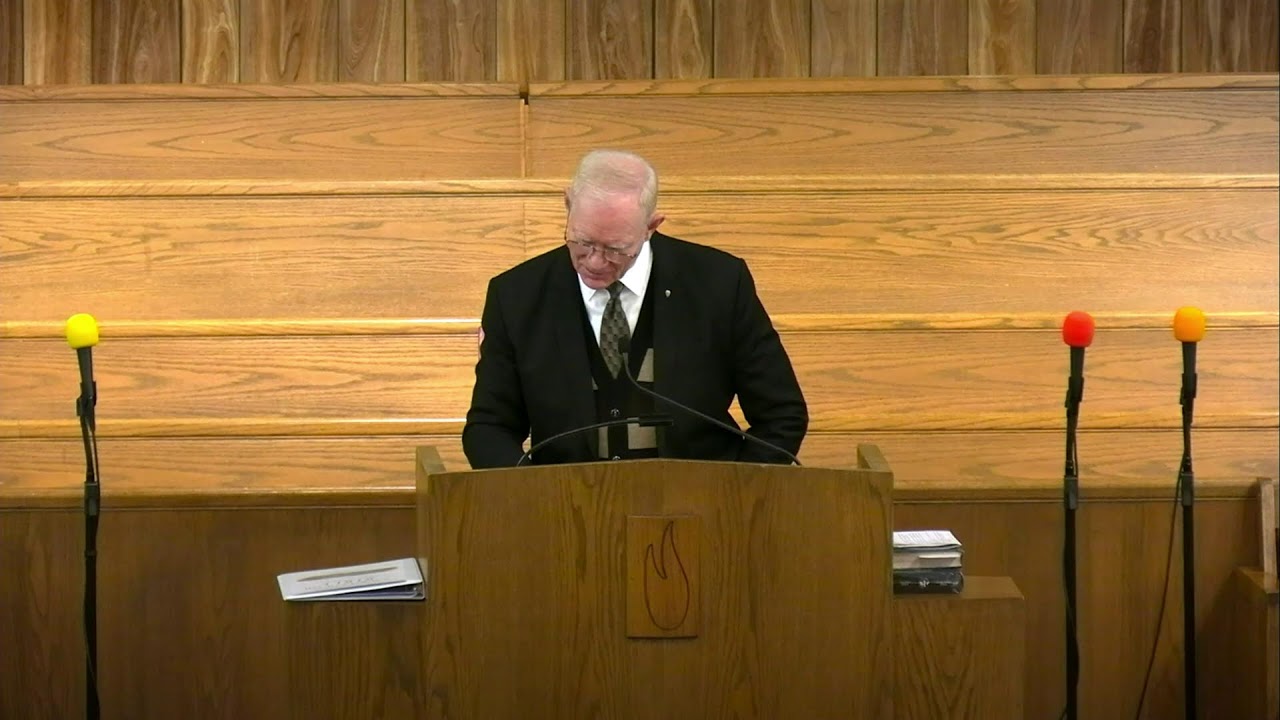 January 25st, Sunday School - Bro Terry Irons - YouTube