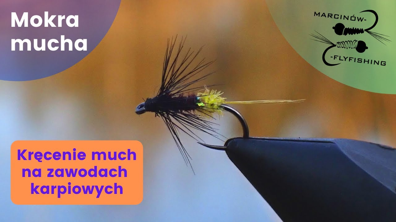 Mokra mucha | Kręcenie much | Wędkarstwo muchowe - YouTube