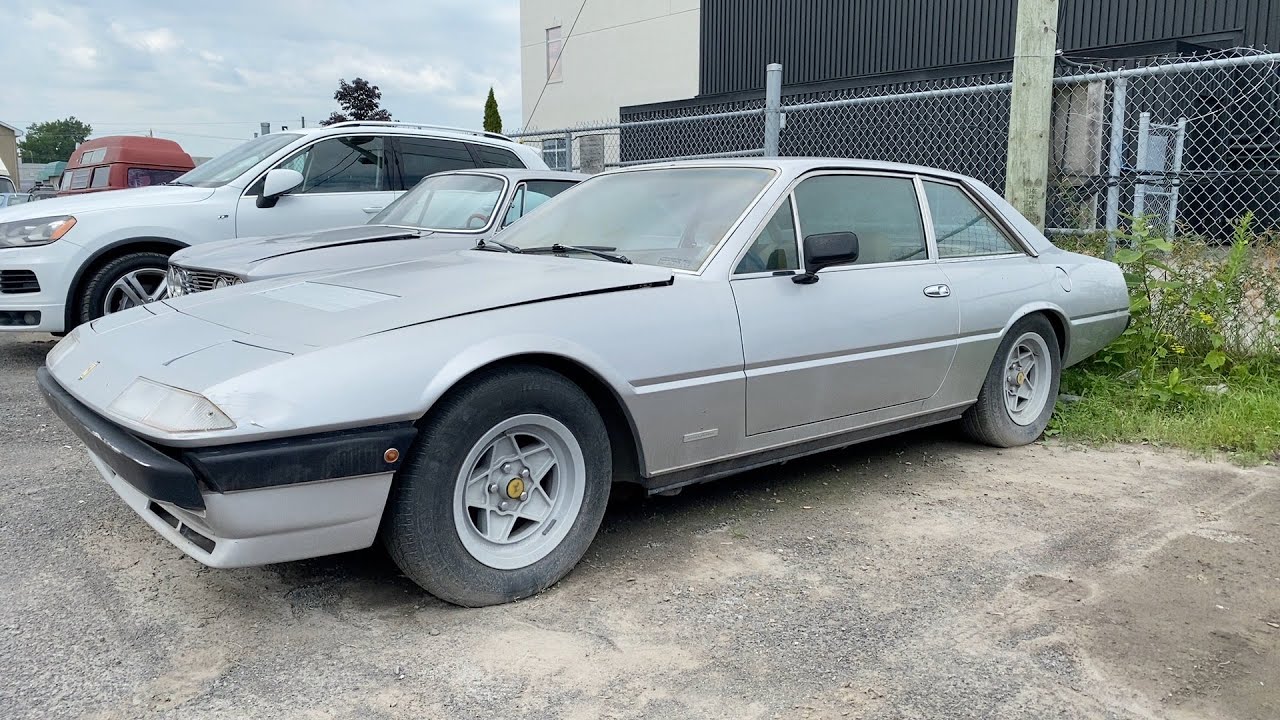 Ferrari 400i restoration project for sale - YouTube