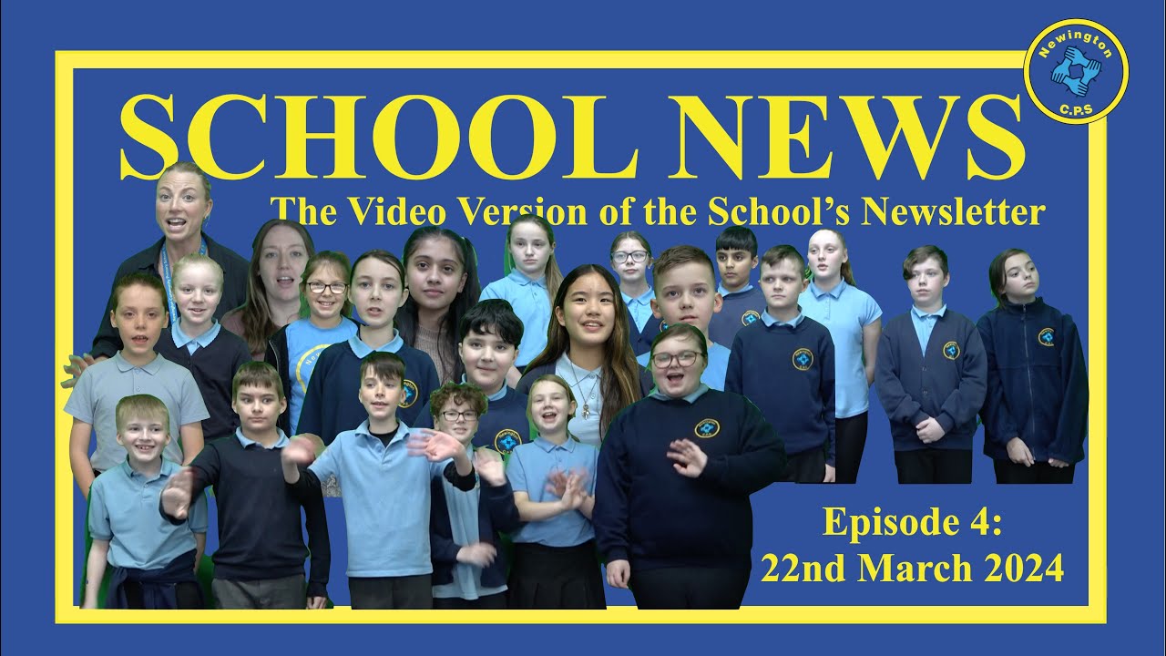 School News: Episode 4: 22nd March 2024 - YouTube