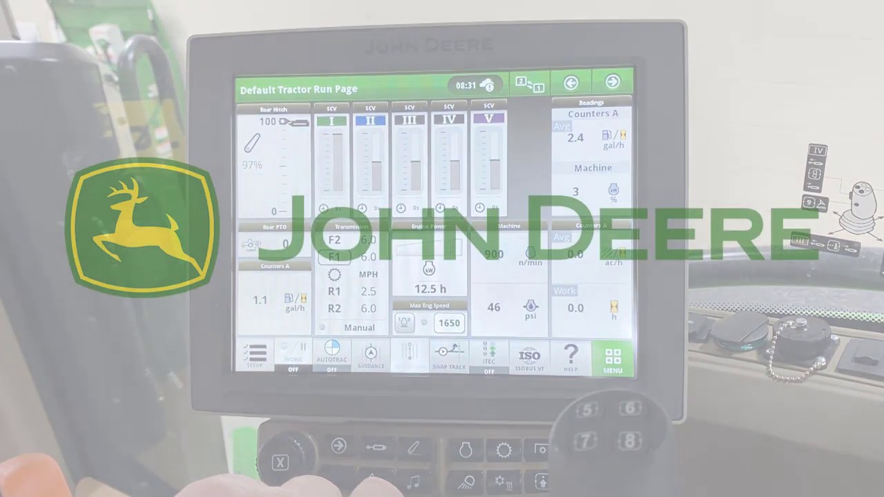 How To Use System Diagnostic User Interface | John Deere Tractors - YouTube