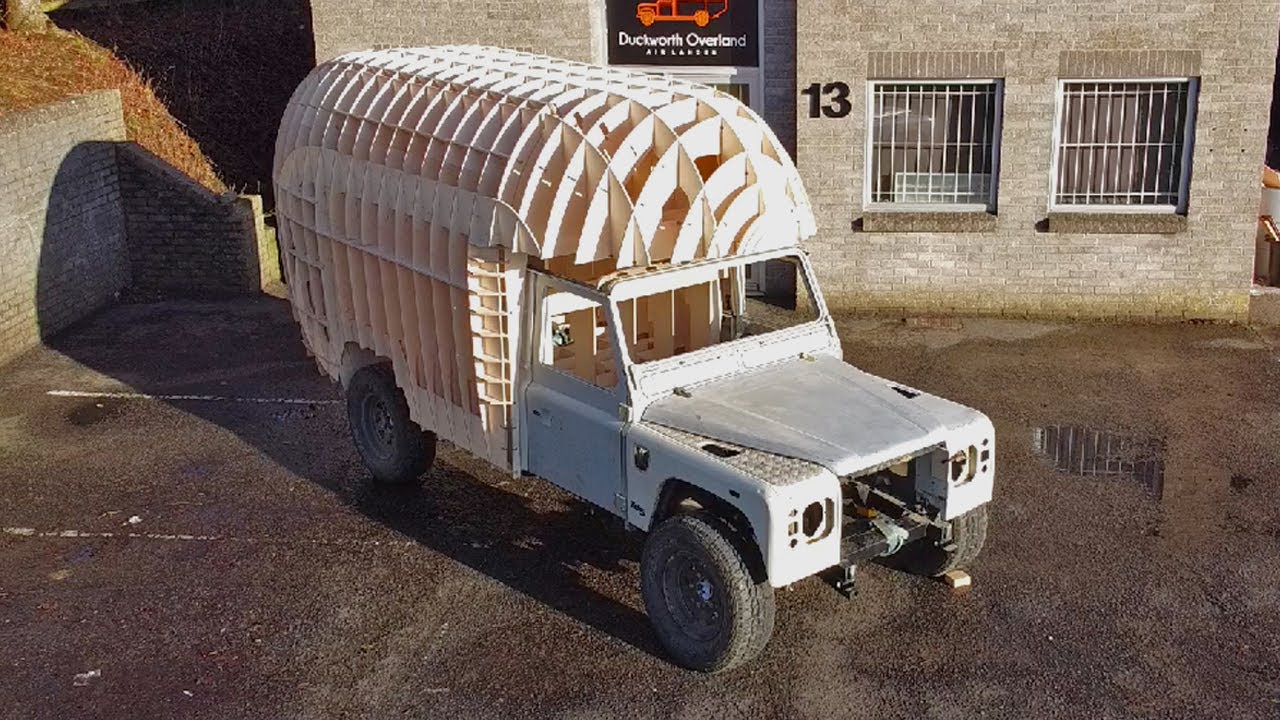 FIRST LOOK: "The Airlander" A Land Rover Aluminum Camper built like an ...