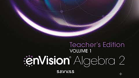 Envision/Savvas Algebra 2: Lessons - YouTube