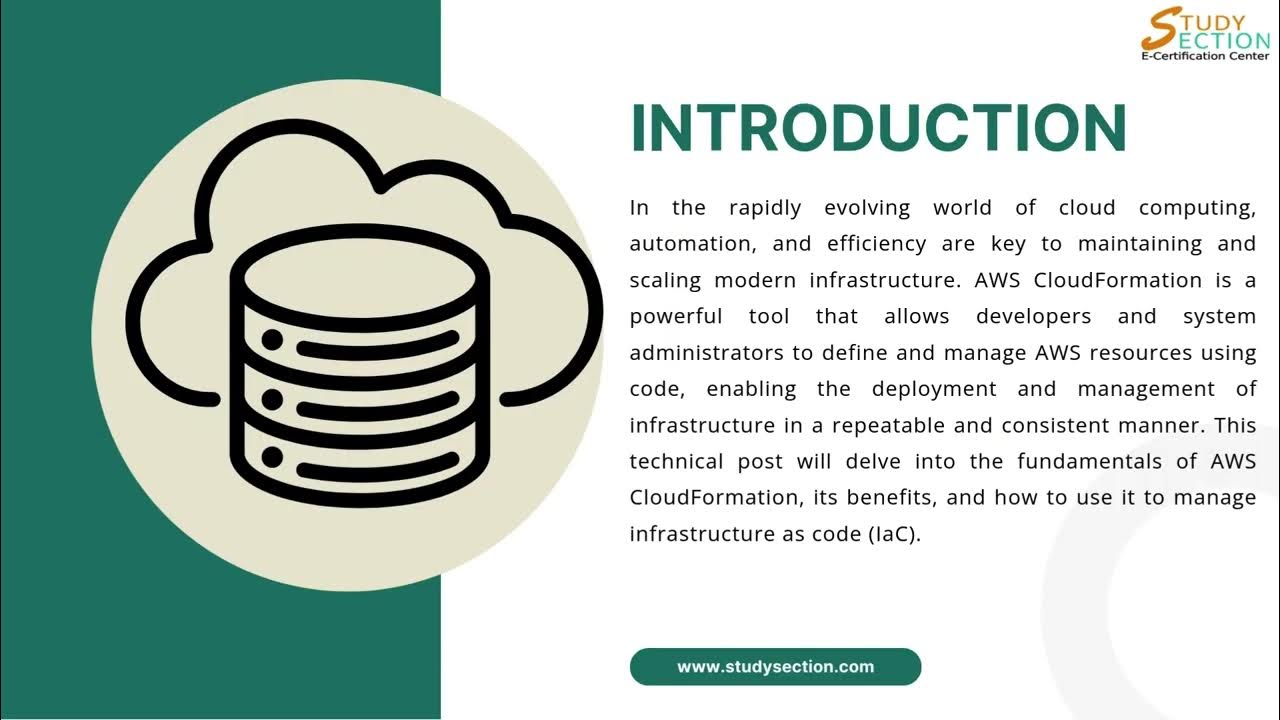 Understanding AWS CloudFormation by StudySection - YouTube
