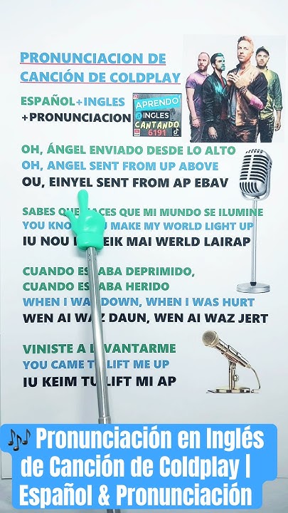 🎶 Pronunciación en Inglés de Canción de Coldplay | Español & Pronunciación #colplay # ...