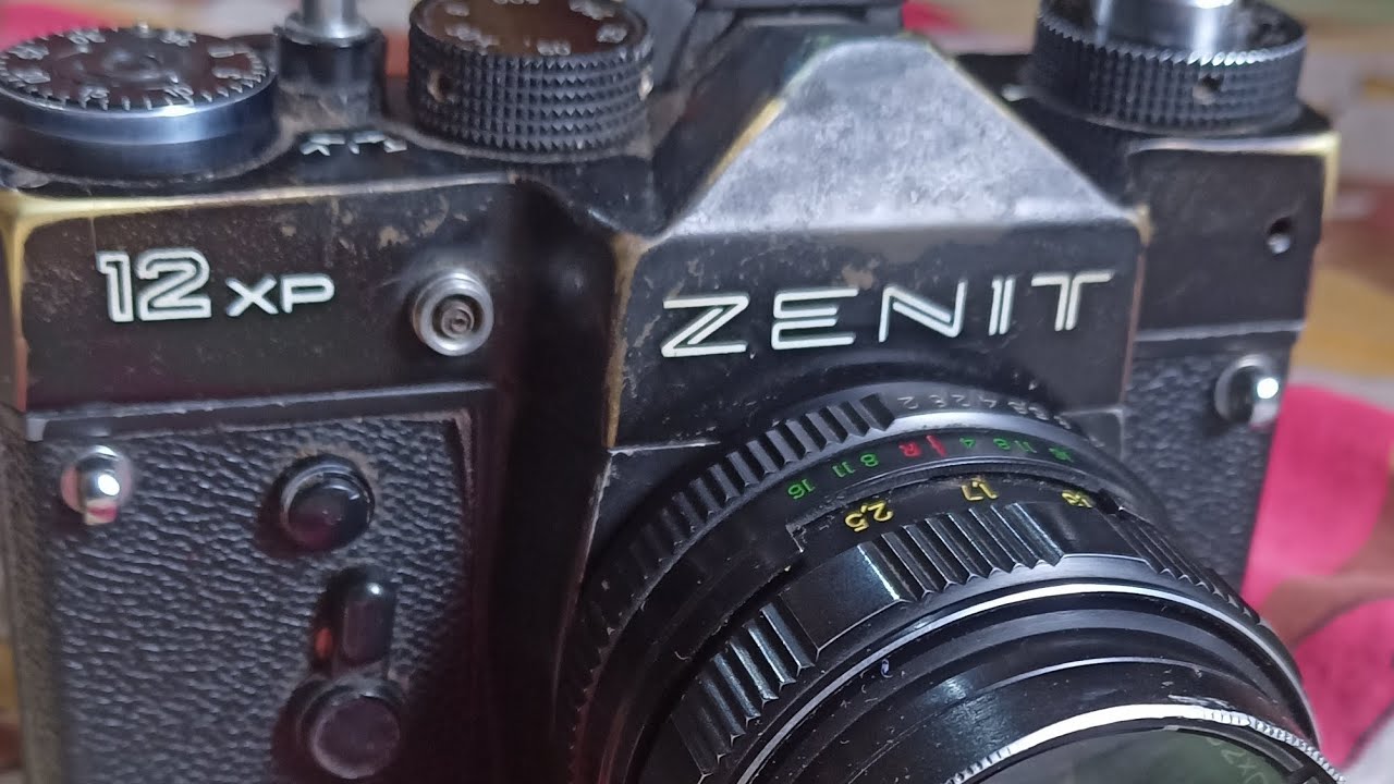 ZENIT 12xp 1952 camera with lens review price 14k old camera #camera# ...