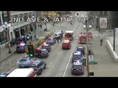 [Traffic Cam & Scanner] Seattle Police responses and activity #6 - YouTube