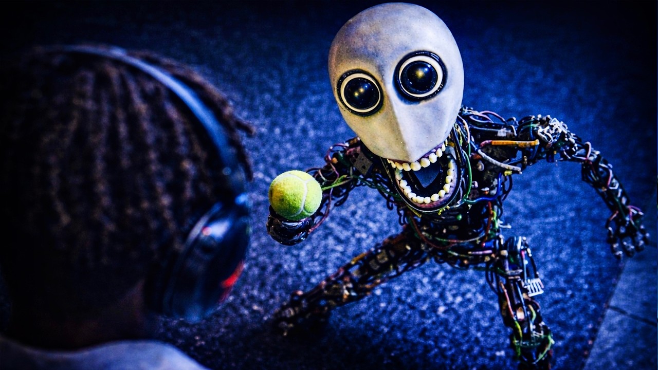 His SELF-AWARE Robot ESCAPED!! - YouTube