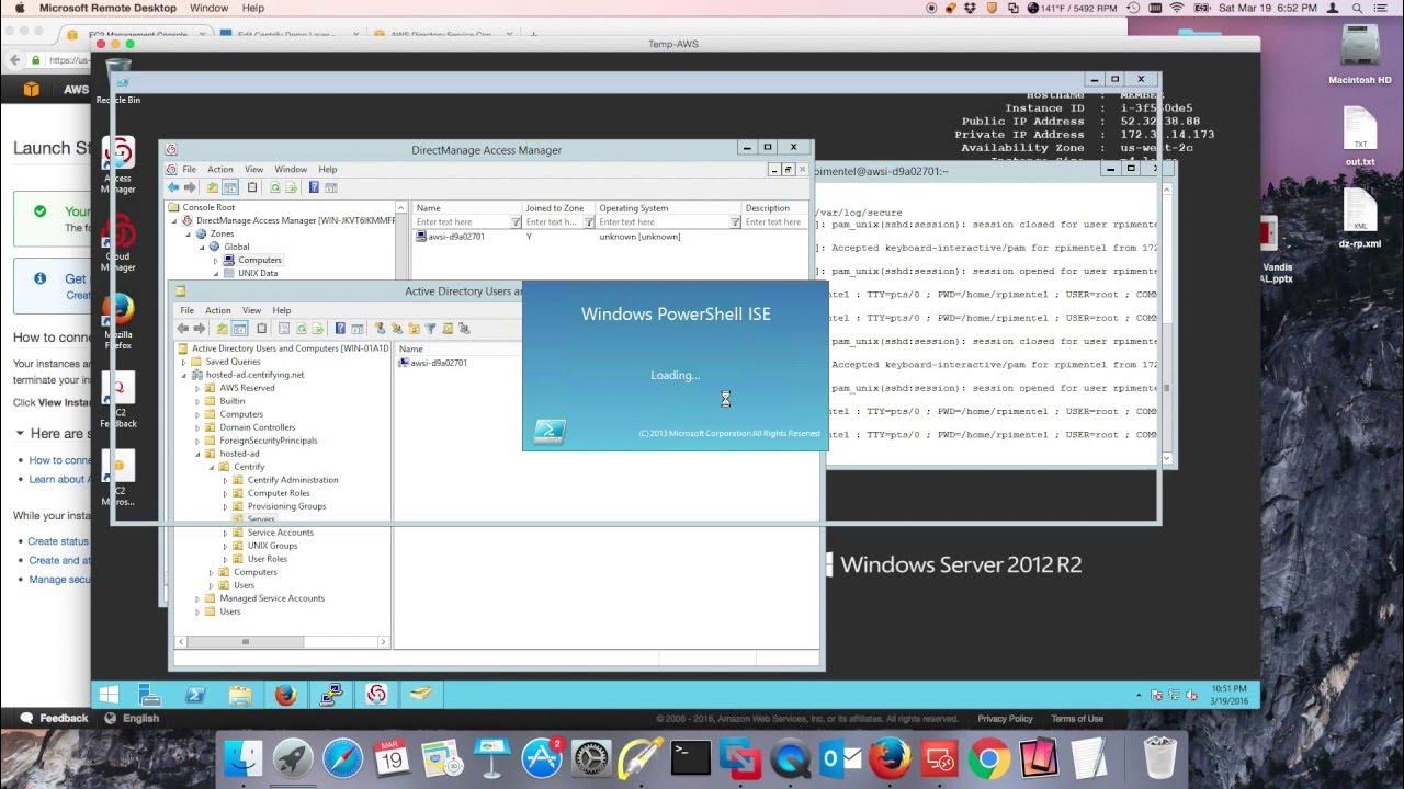 Using Centrify for Amazon Linux Instance automatic AD Join using User Data - YouTube