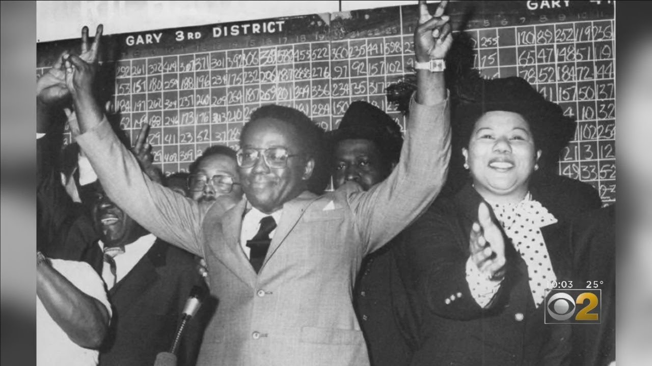 Richard Hatcher, First Black Mayor Of Gary, Dies At 86 - YouTube