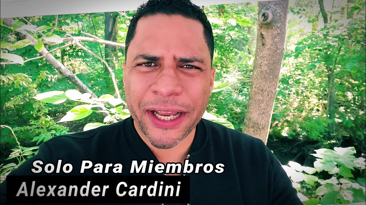 Alexander Cardini Video Para Miembros Hoy Lunes 7 De Junio - YouTube