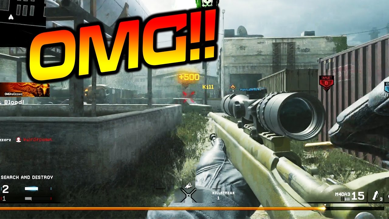 CRAZY COD 4 SND SNIPING!! (Modern Warfare Remastered Search and Destroy Gameplay) - YouTube