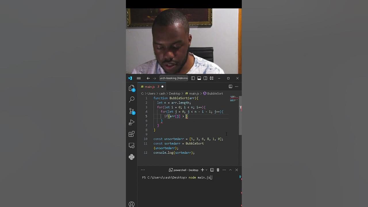 Bubble Sort Algorithm Explained - YouTube