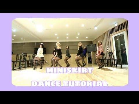 AOA  – 'miniskirt' Dance Practice Mirrored Tutorial