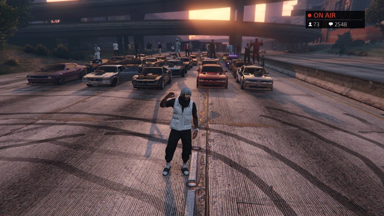 GTA 5 CAR MEET LIVE PS4 | HUGE EVENT |RACING|CRUISING|EVERYONE CAN JOIN ...