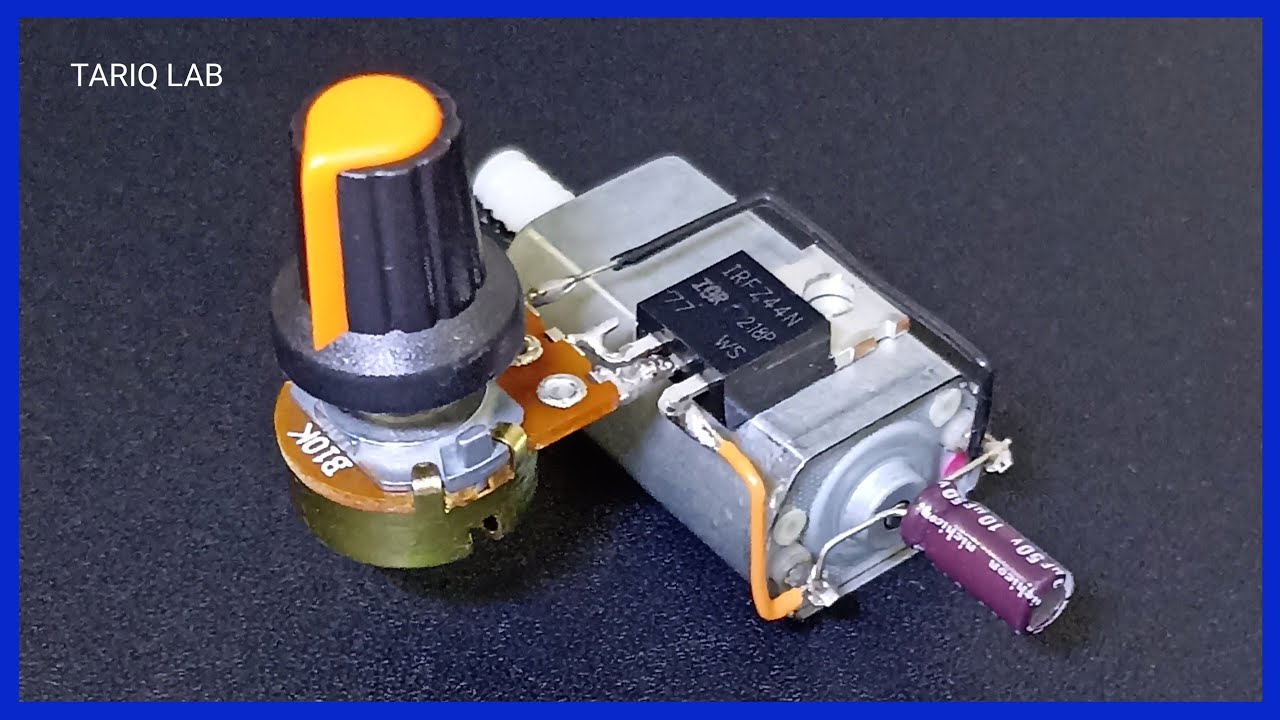 DC Motor Speed Controller | Motor Regulator - YouTube
