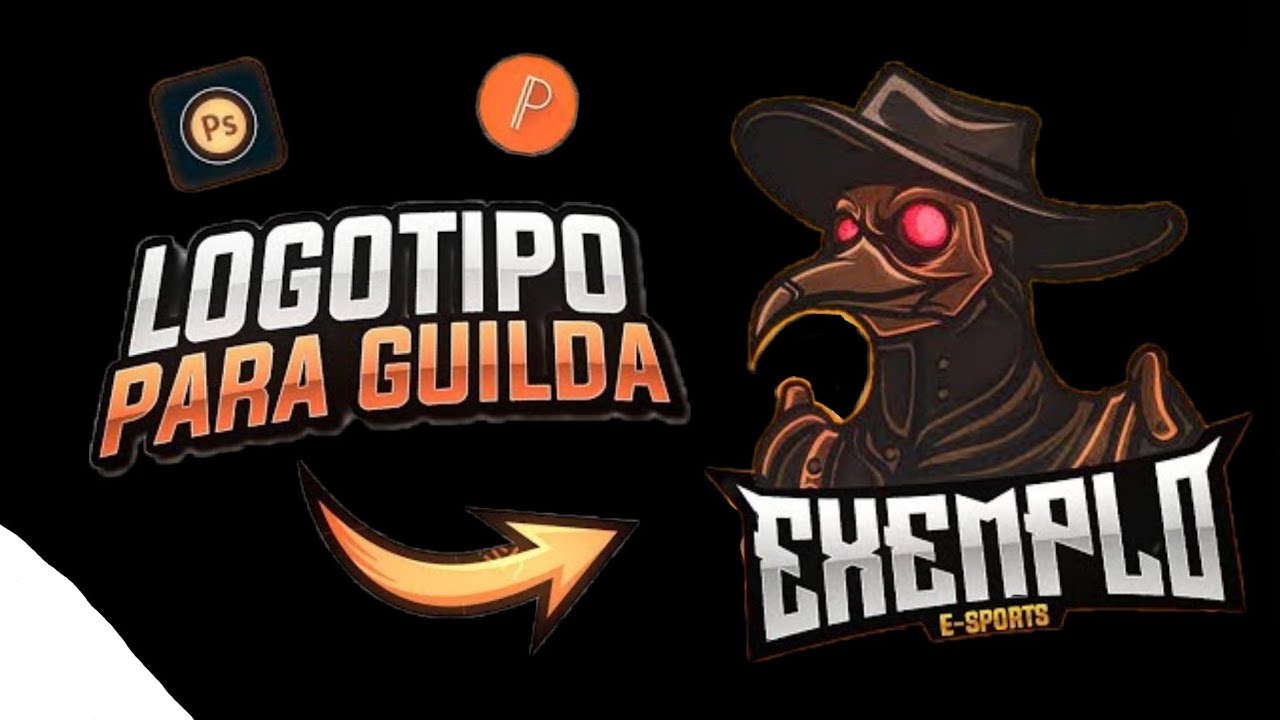 ENSINANDO A FAZER LOGO DE GUILDA - YouTube