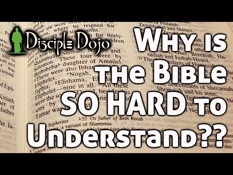 Why is the Bible SO hard to understand?? (Understanding the Bible ...