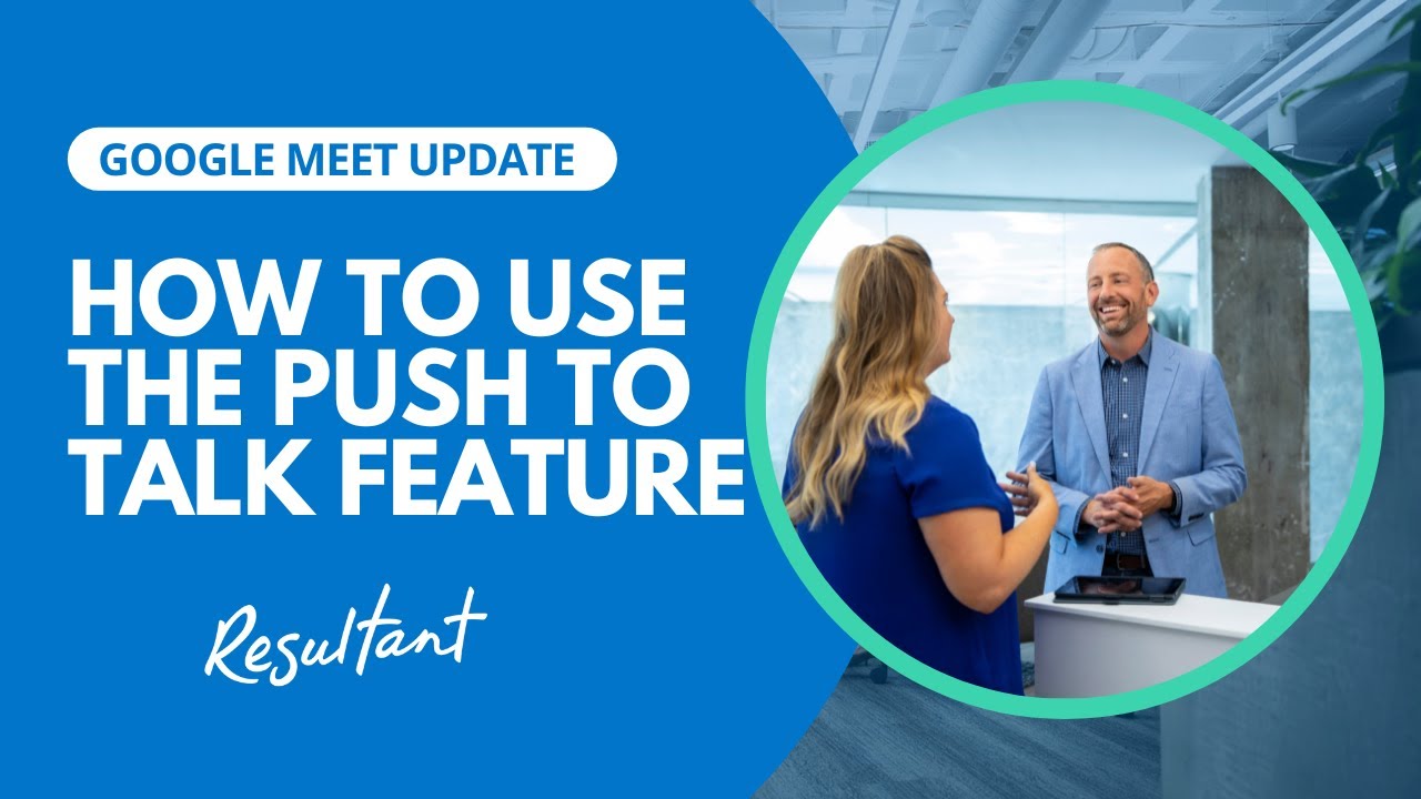 Google Meet Update: New Push to Talk feature - YouTube