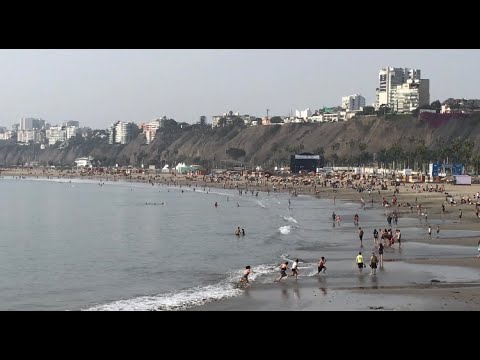 LLEGO LA PRIMAVERA EN LIMA PLAYA DE LA COSTA VERDE AGUA DULCE - YouTube