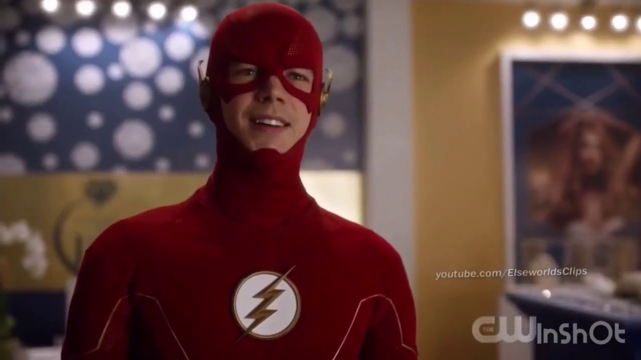 The Flash 6x13 Opening Scene - Pied Piper Returns! - YouTube