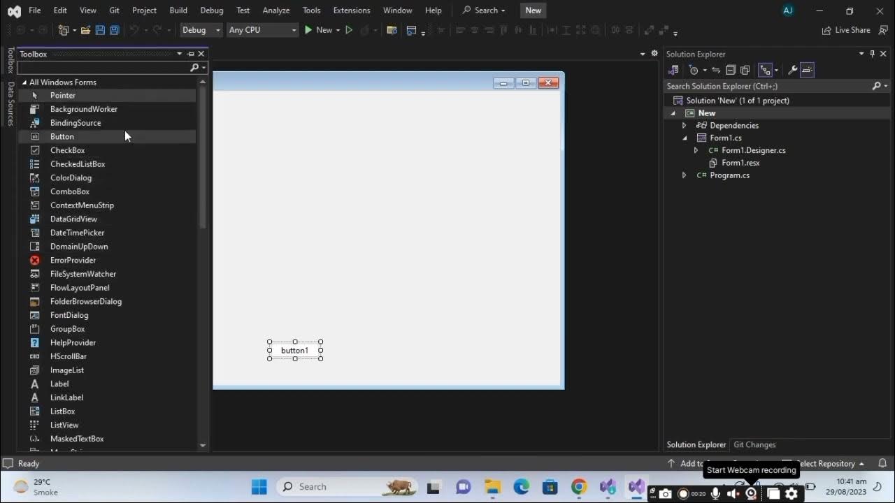 How to connect Database with visual studio||Part 2 - YouTube