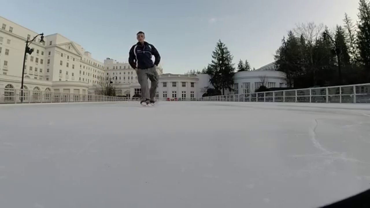 Freestyle Skating Backward Crossover with Twist - YouTube