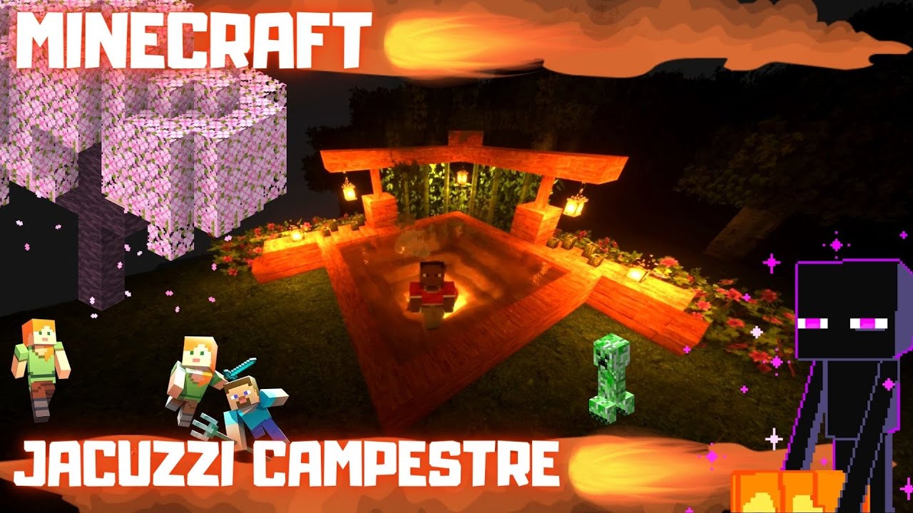 Realistic Minecraft - Jacuzzi campestre - YouTube