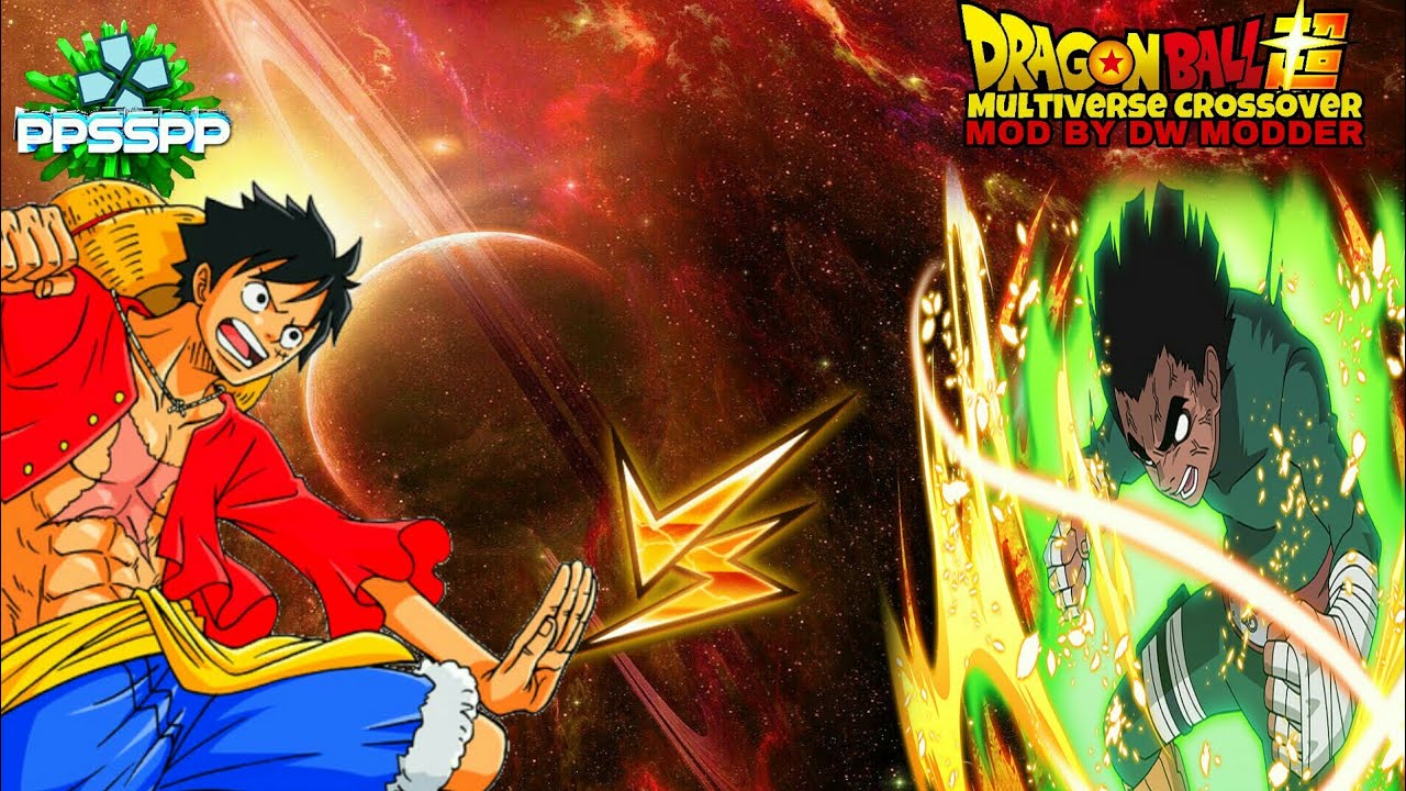 Luffy VS Rock Lee (DBS Multiverse Crossover by DW Modder) - YouTube