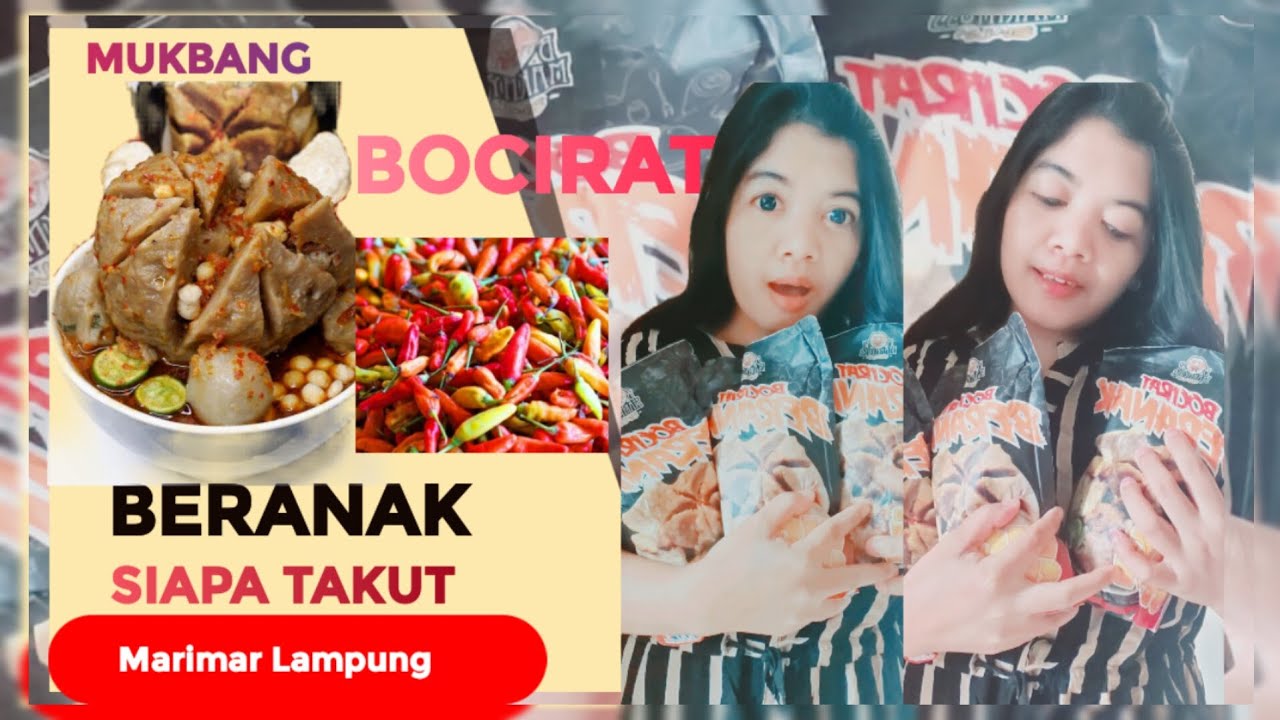 ASMR MAKANAN PEDAS MUKBANG BAKSO ACI || ASMR SPICY FOOD - YouTube