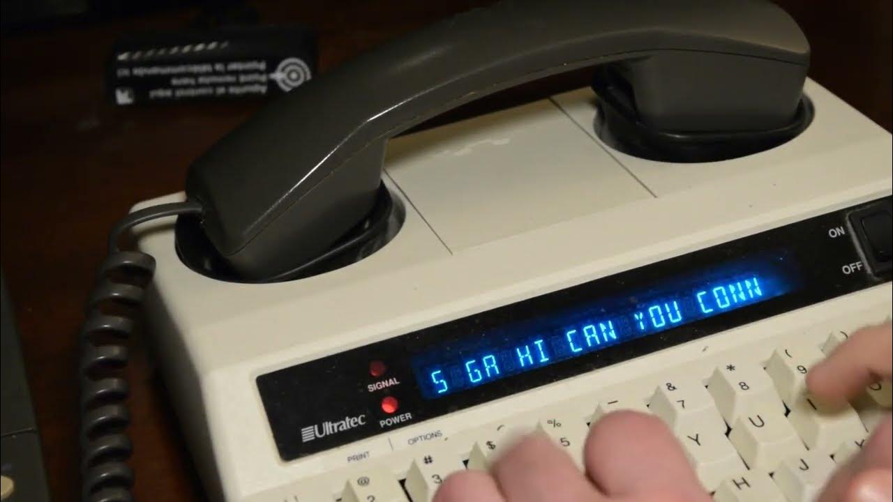 TTY in-depth demonstration - YouTube